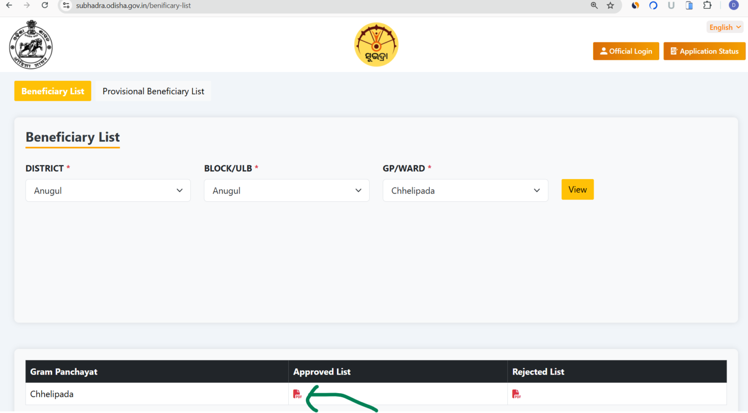 subhadra yojana field verification list odisha: under process problem ...